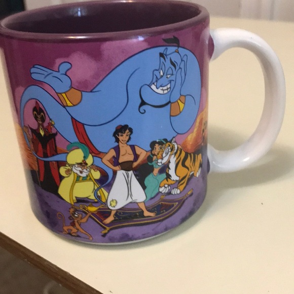 Disney | Kitchen | Vintage Disney Aladdin Coffee Cup | Poshmark